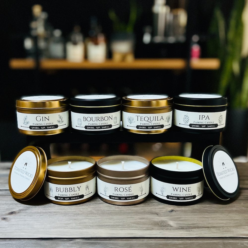 Cocktail Pairing Candle Flight - Choose 3 – Toasted Wicks